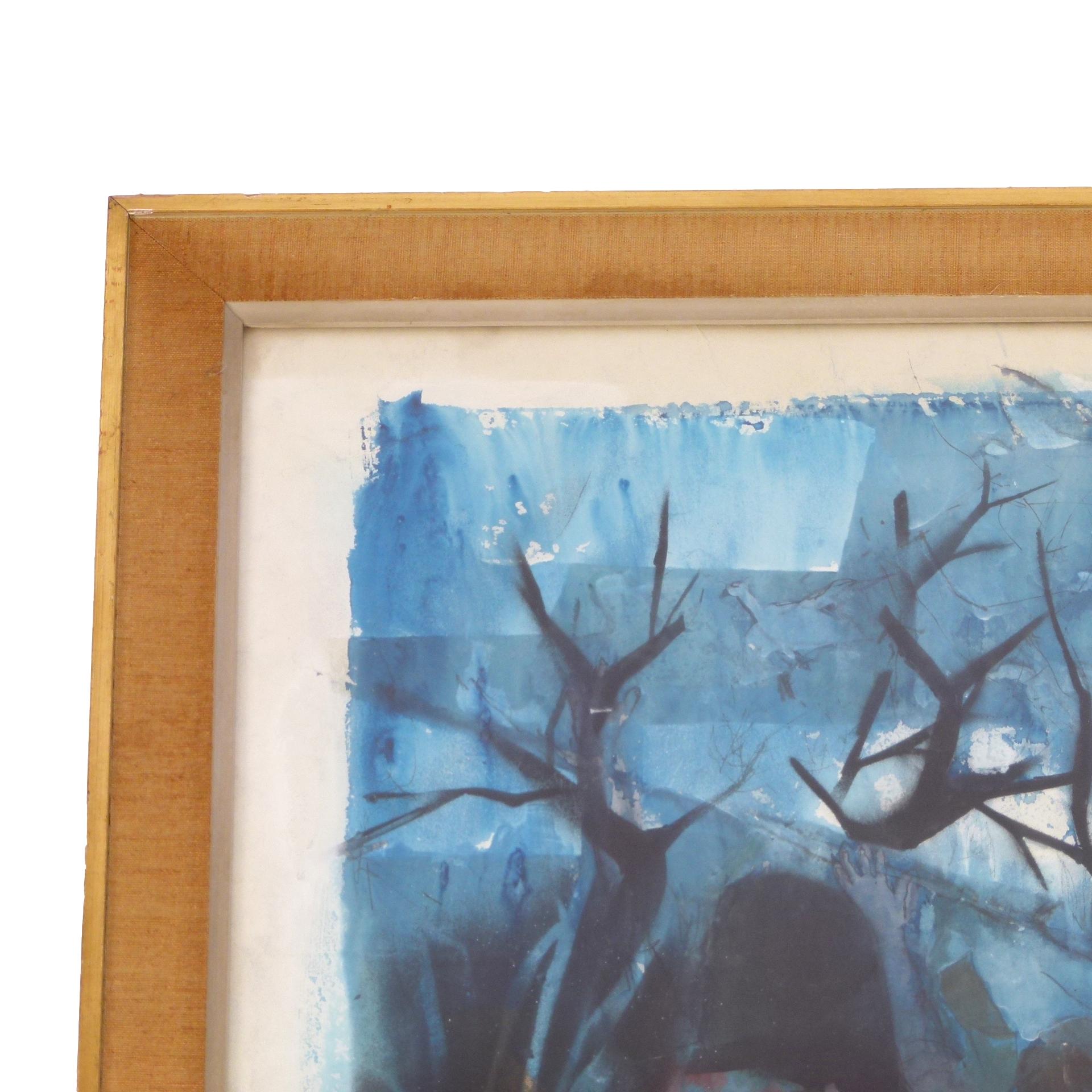 1960s Doris Wainwright Kennedy Figural Painting at City Issue Atlanta