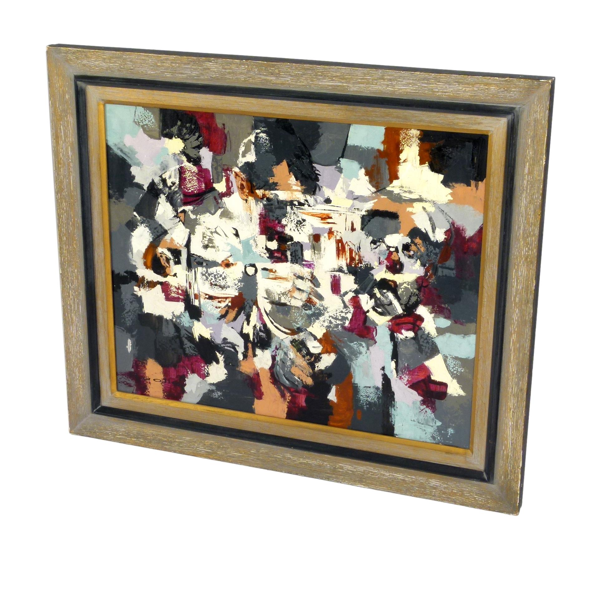 1960s Abstract by Lucien Ruolle, France at City Issue Atlanta