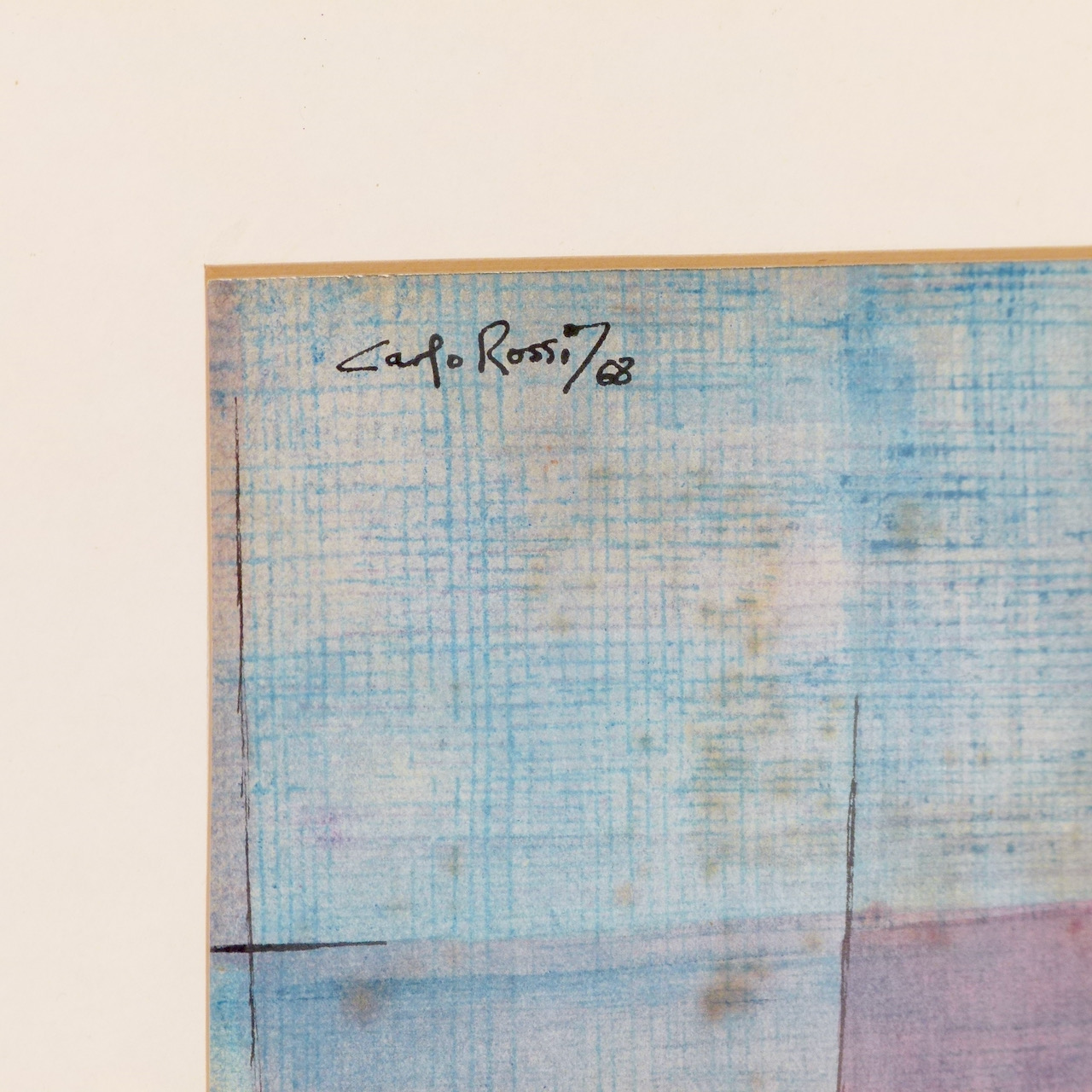 Carlo Rossi Watercolor at City Issue Atlanta