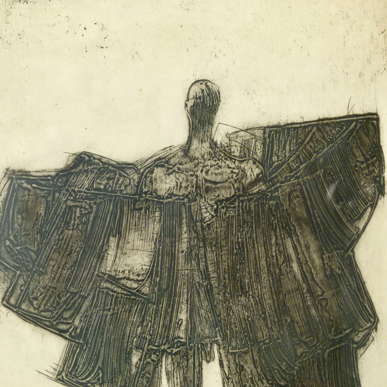 Dean Meeker signed "Icarus" Etching at City Issue Atlanta