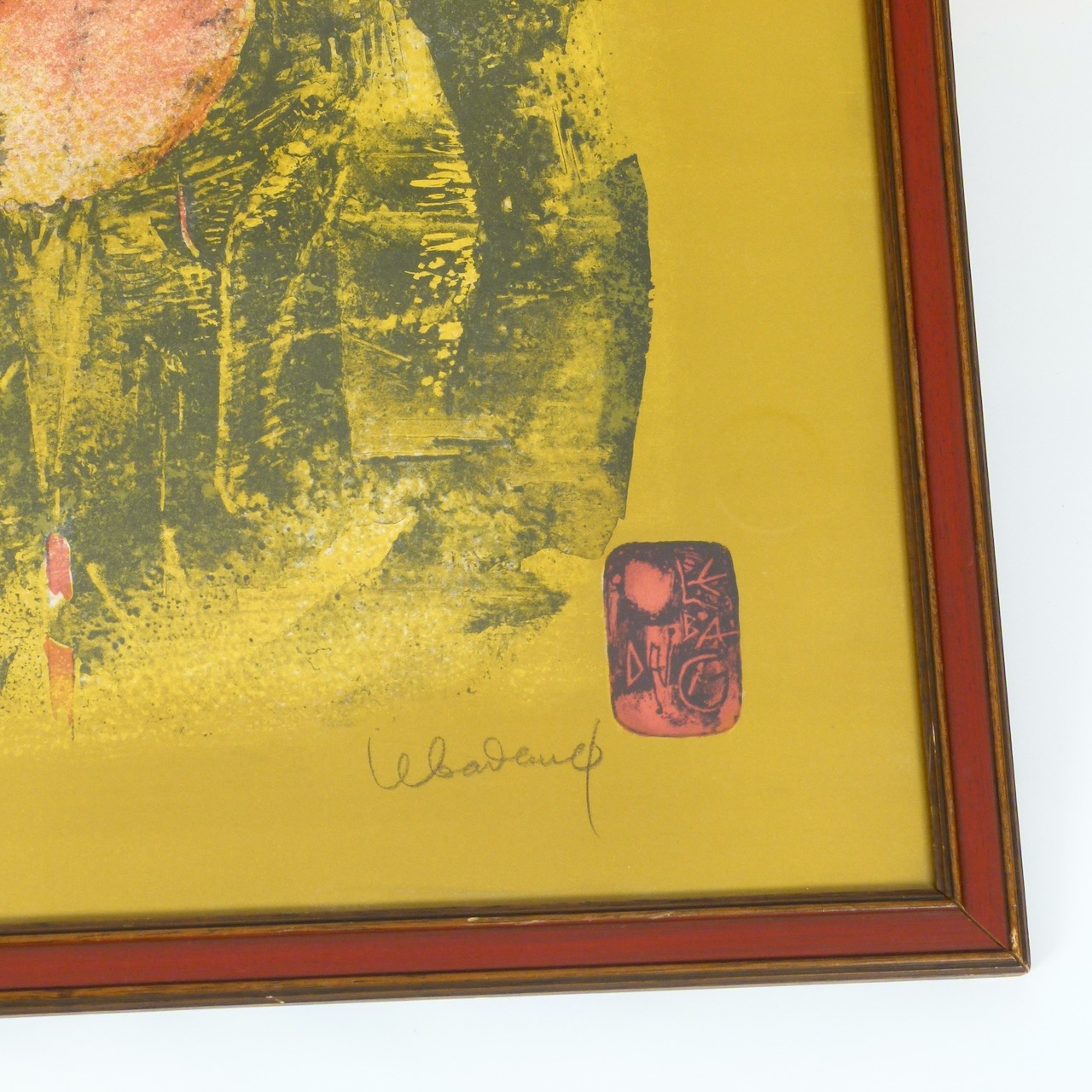 Hoi Lebadang Signed Mixed Medium Print at City Issue Atlanta