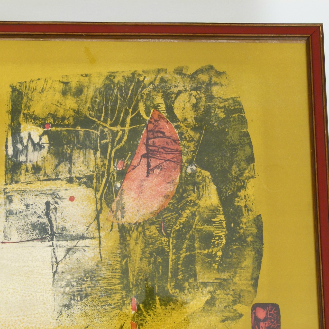 Hoi Lebadang Signed Mixed Medium Print at City Issue Atlanta