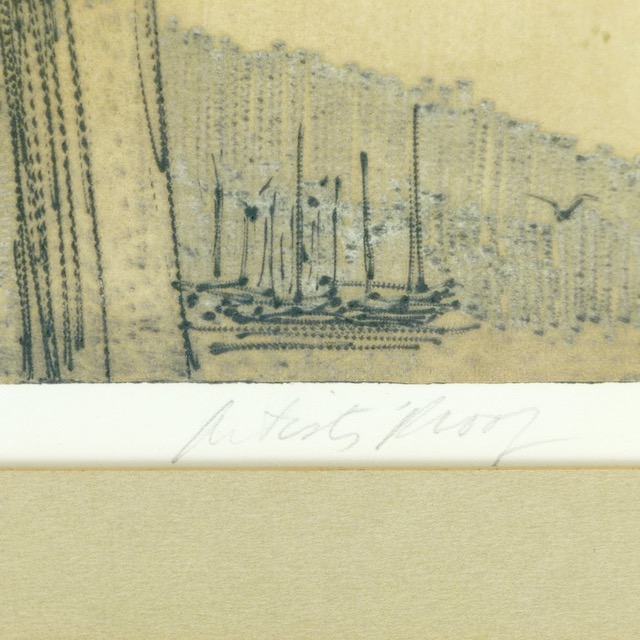 Richard Volpe "Port" Lucite Etching at City Issue Atlanta