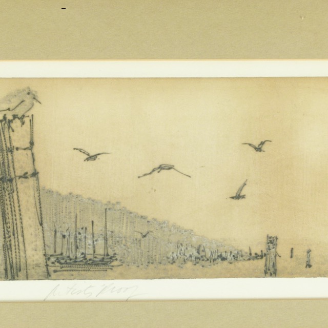 Richard Volpe "Port" Lucite Etching at City Issue Atlanta