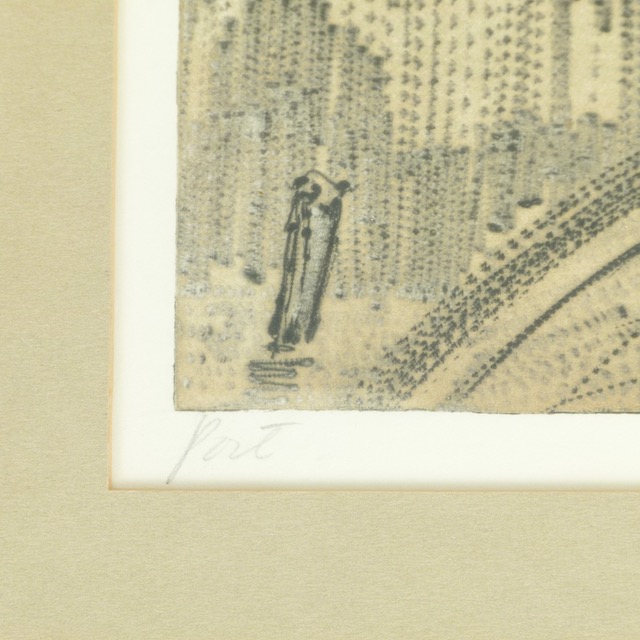 Richard Volpe "Port" Lucite Etching at City Issue Atlanta