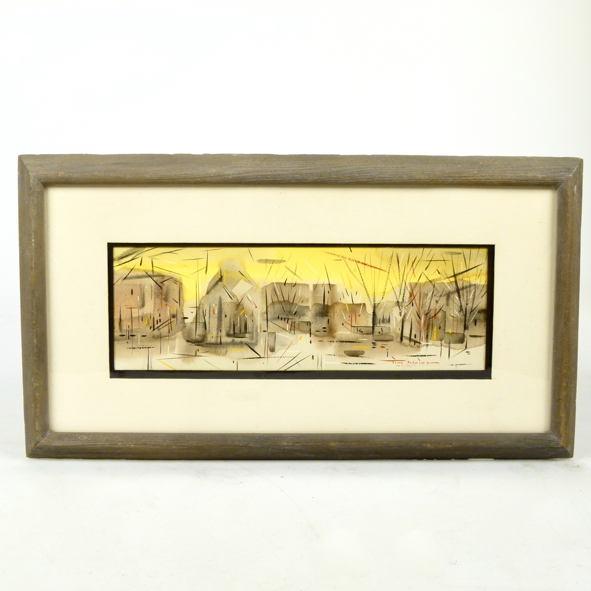 Tim Meier Cityscape Watercolor at City Issue Atlanta