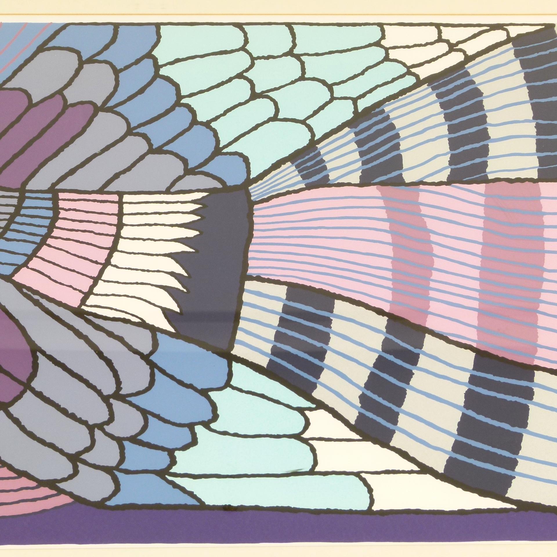 Victor Delfin Serigraph, 1978 at City Issue Atlanta