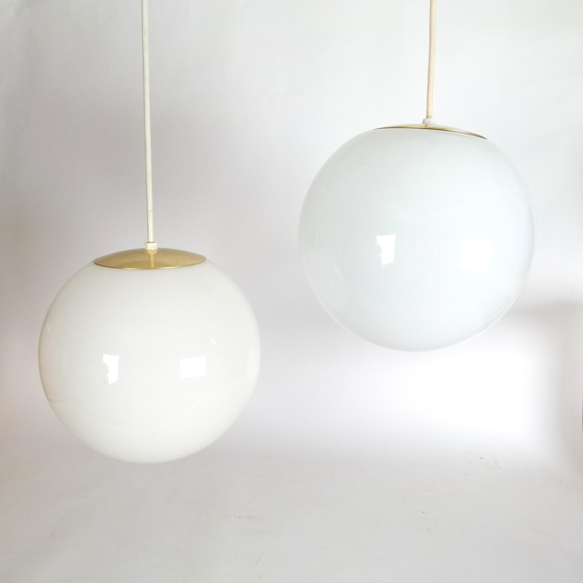 12" Diameter Glass Globe Pendant Light at City Issue Atlanta