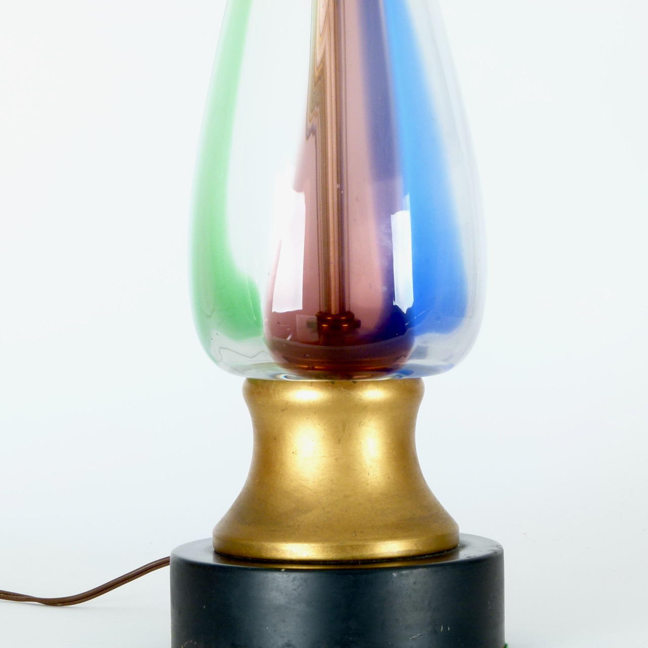 1950s Italian Glass Lamp at City Issue Atlanta