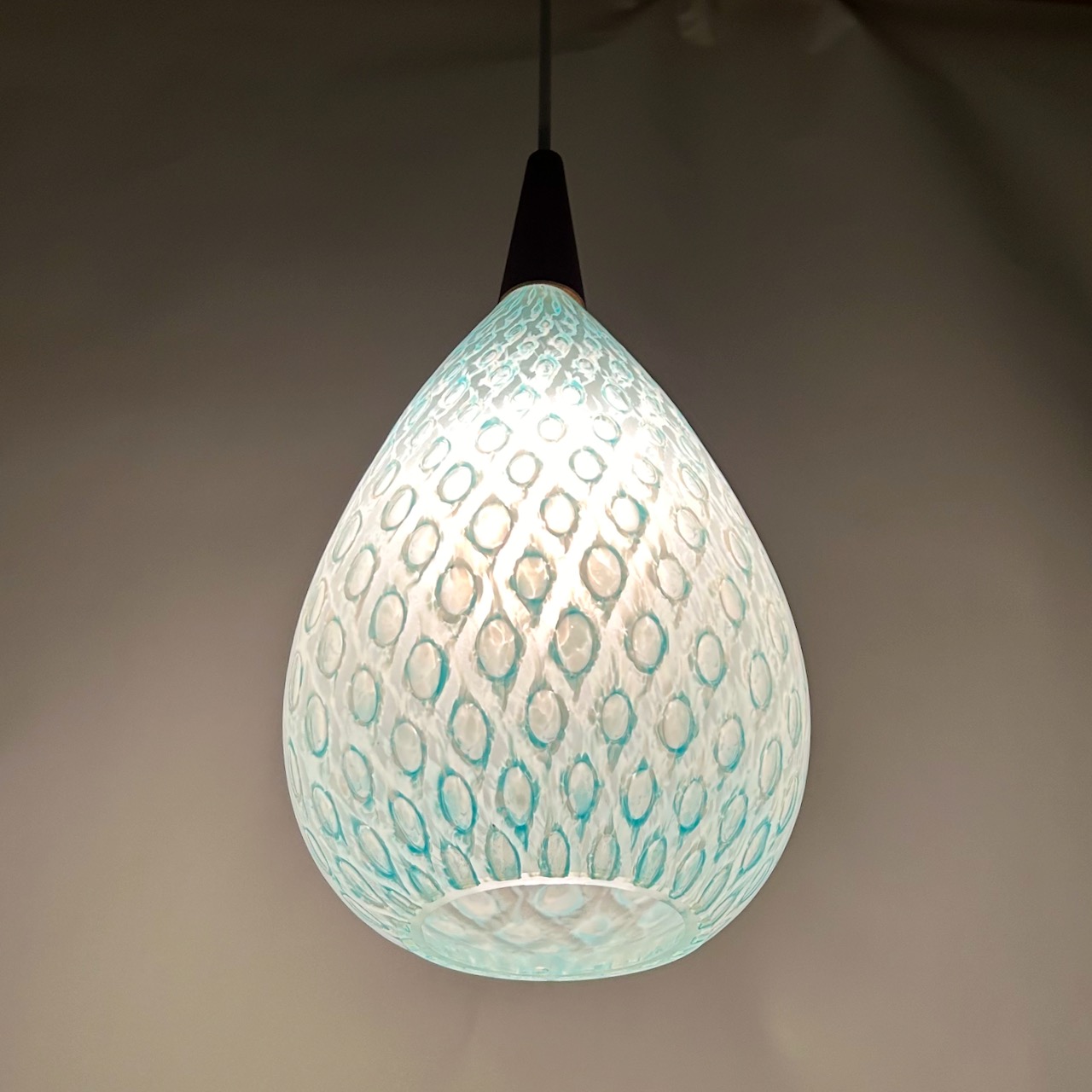 1960s Italian Glass Pendant at City Issue Atlanta