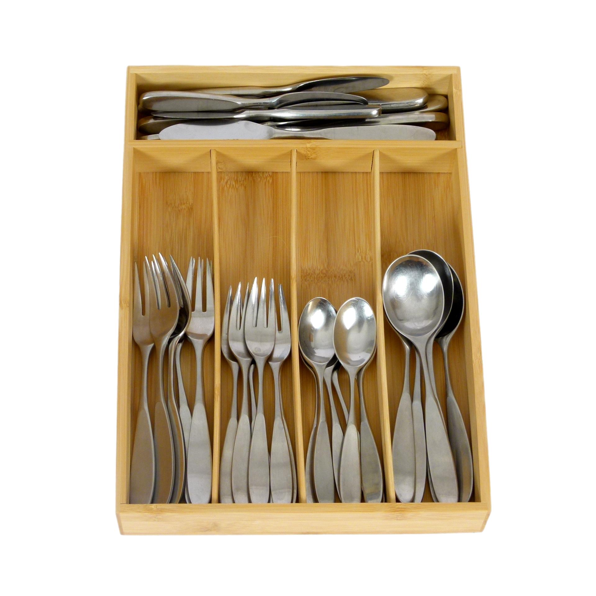 1960s Lauffer "Magnum" Flatware, Service for 6 at City Issue Atlanta