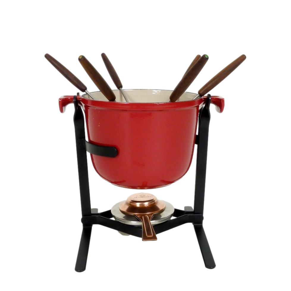 Enzo Mari Le Creuset Fondue Set at City Issue Atlanta