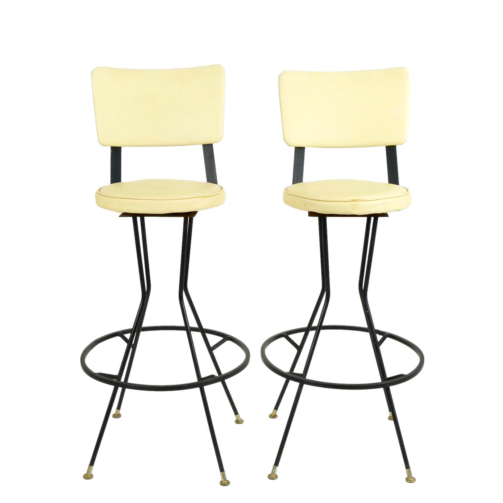 Pair of 1950s Bar Stools at City Issue Atlanta