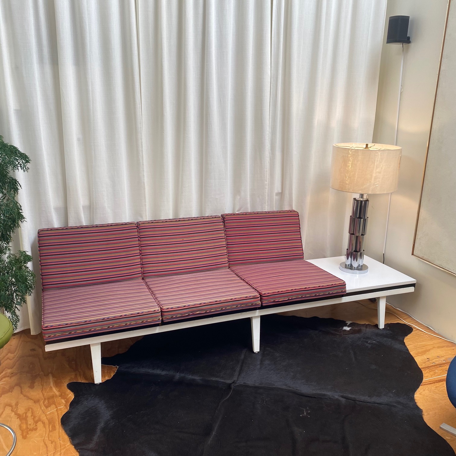 1950s George Nelson Steel Frame Sofa by Herman Miller at City Issue Atlanta