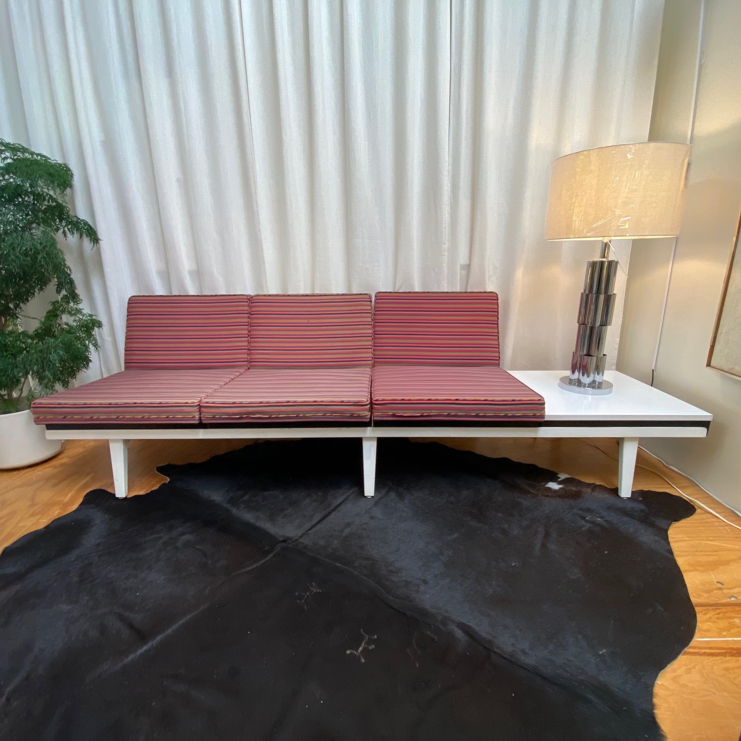 1950s George Nelson Steel Frame Sofa by Herman Miller at City Issue Atlanta