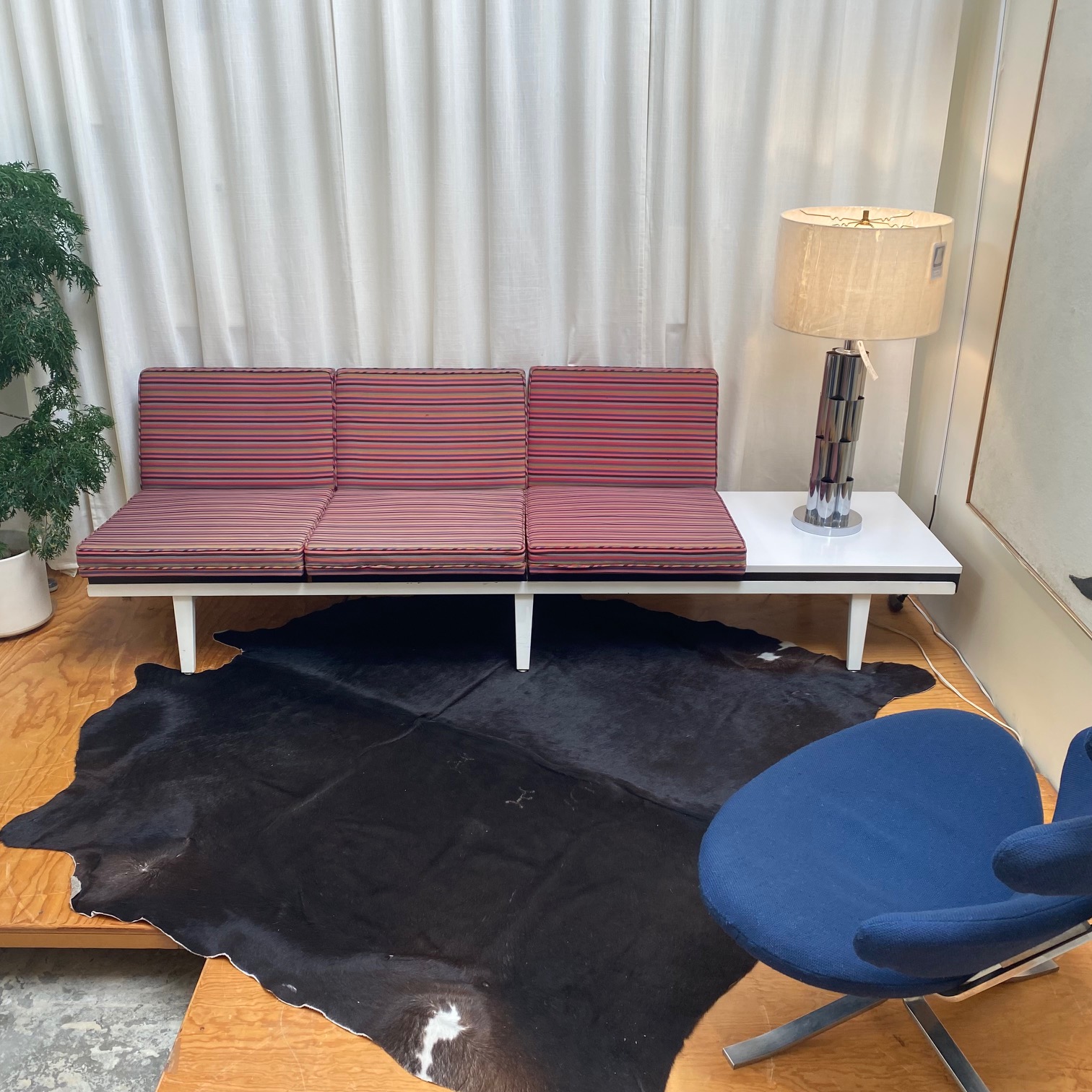 1950s George Nelson Steel Frame Sofa by Herman Miller at City Issue Atlanta