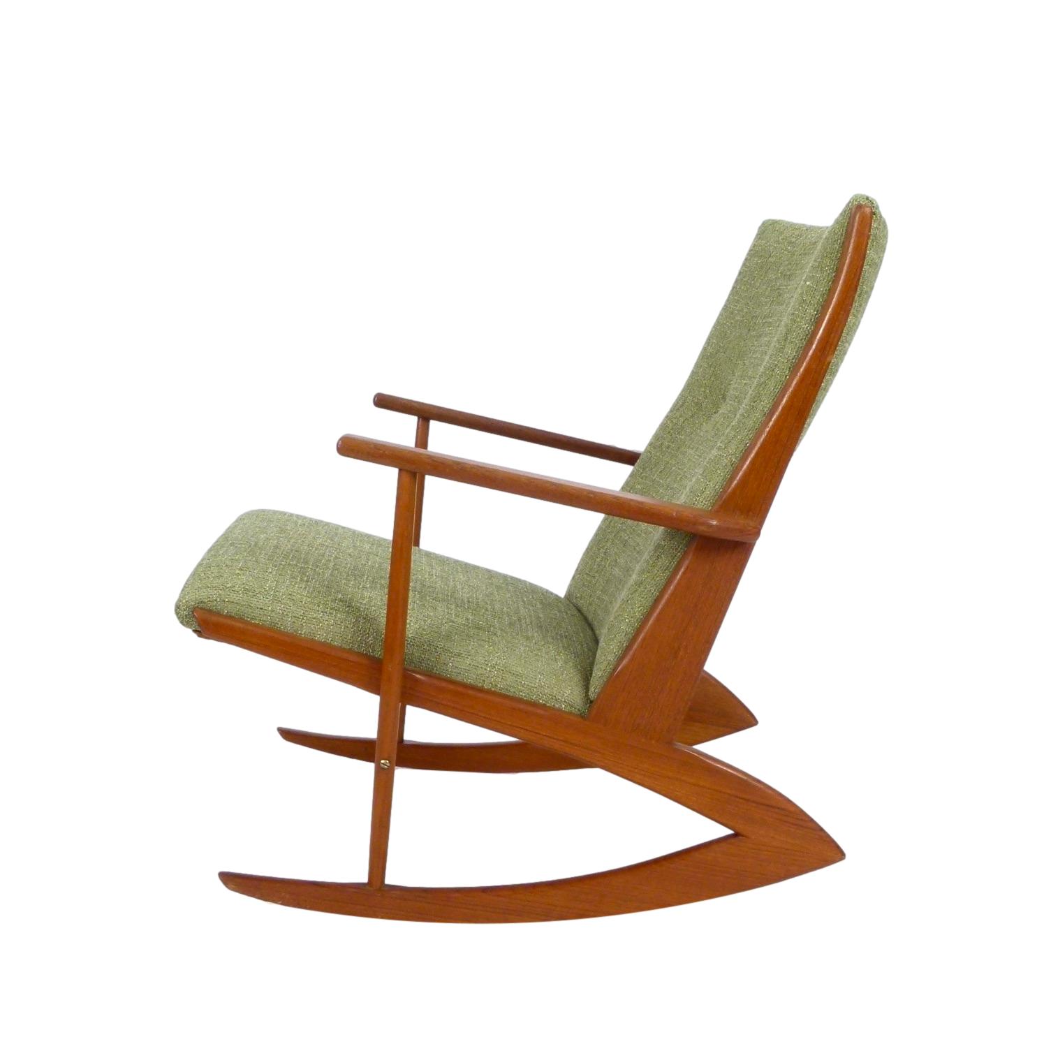 Early 1960s Teak Rocking Chair at City Issue Atlanta
