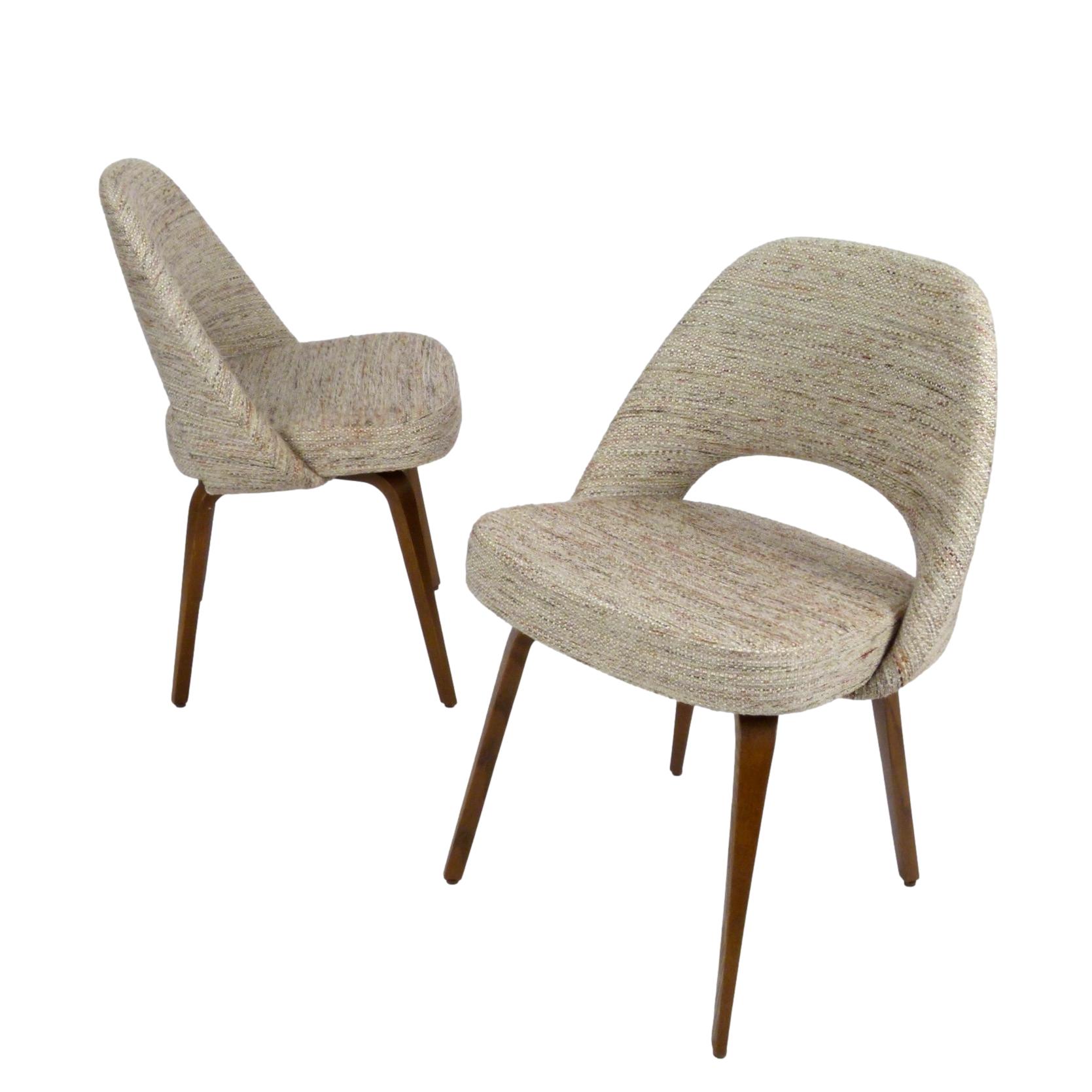 Eero Saarinen Executive Side Chair, a Pair at City Issue Atlanta
