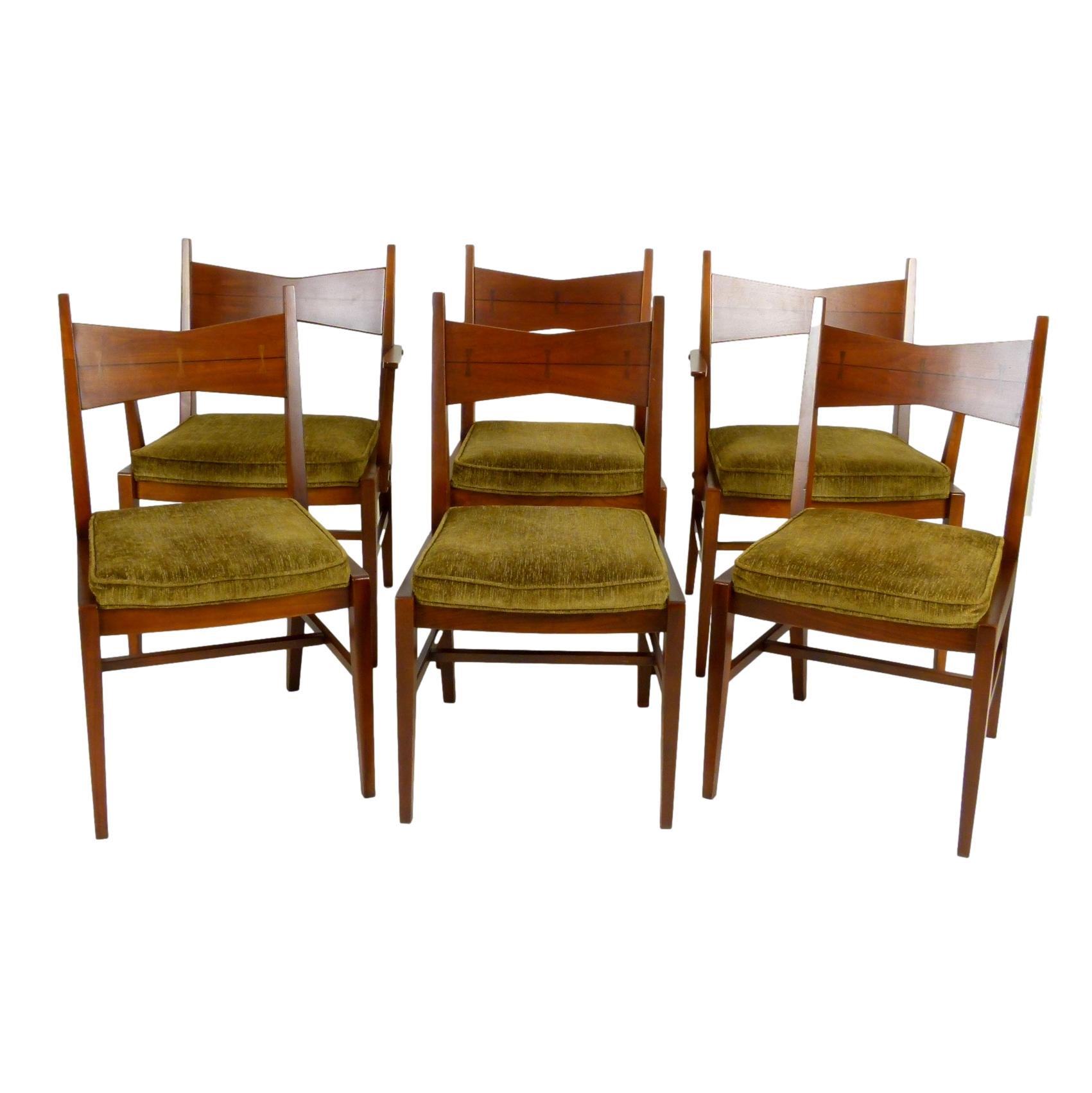 Set of 6 Lane "Tuxedo" Dining Chairs at City Issue Atlanta