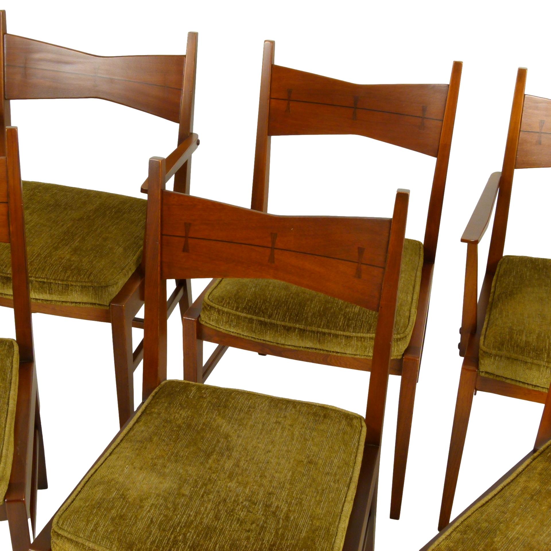 Set of 6 Lane "Tuxedo" Dining Chairs at City Issue Atlanta