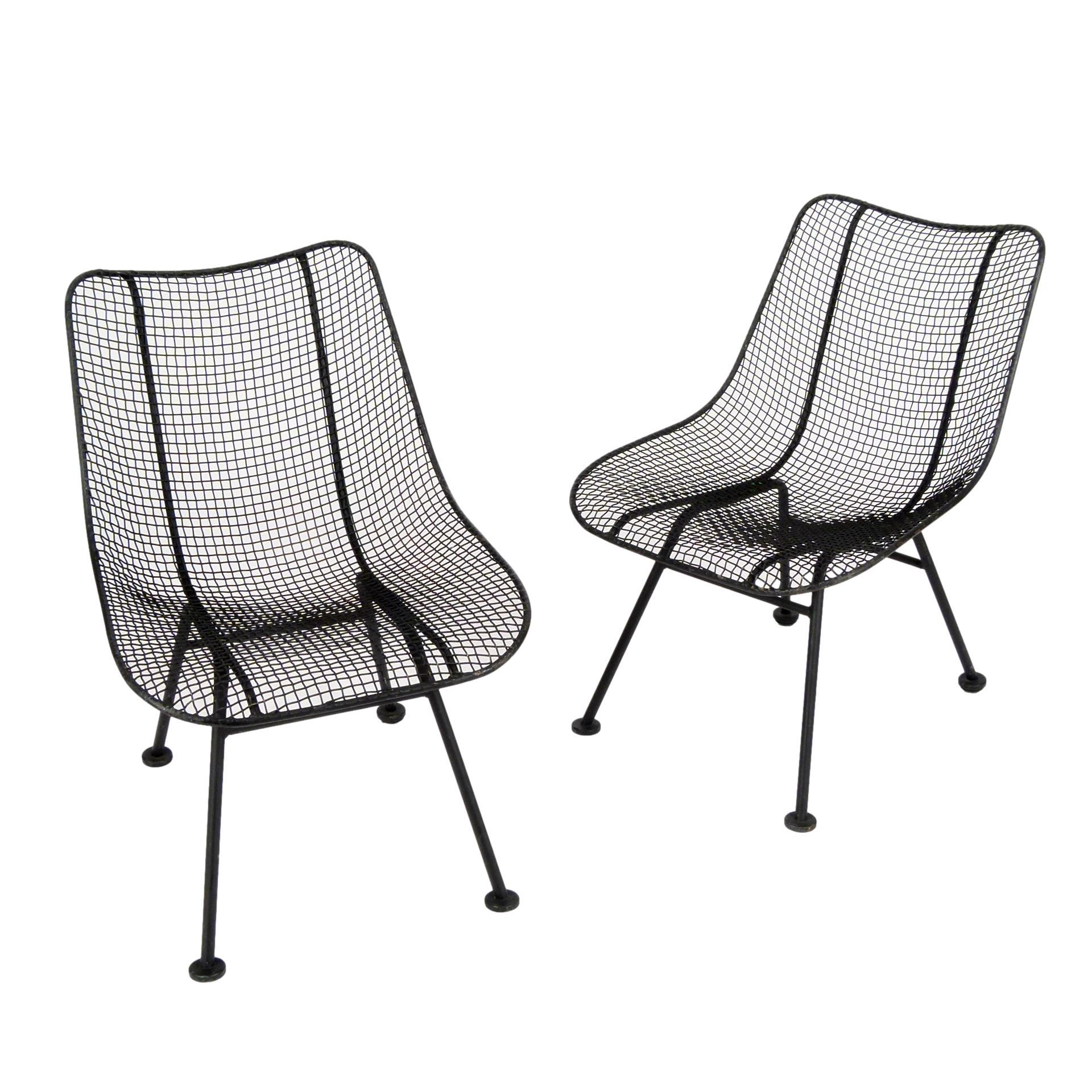 Set of 6 Woodard "Sculptura" Wire Chairs at City Issue Atlanta