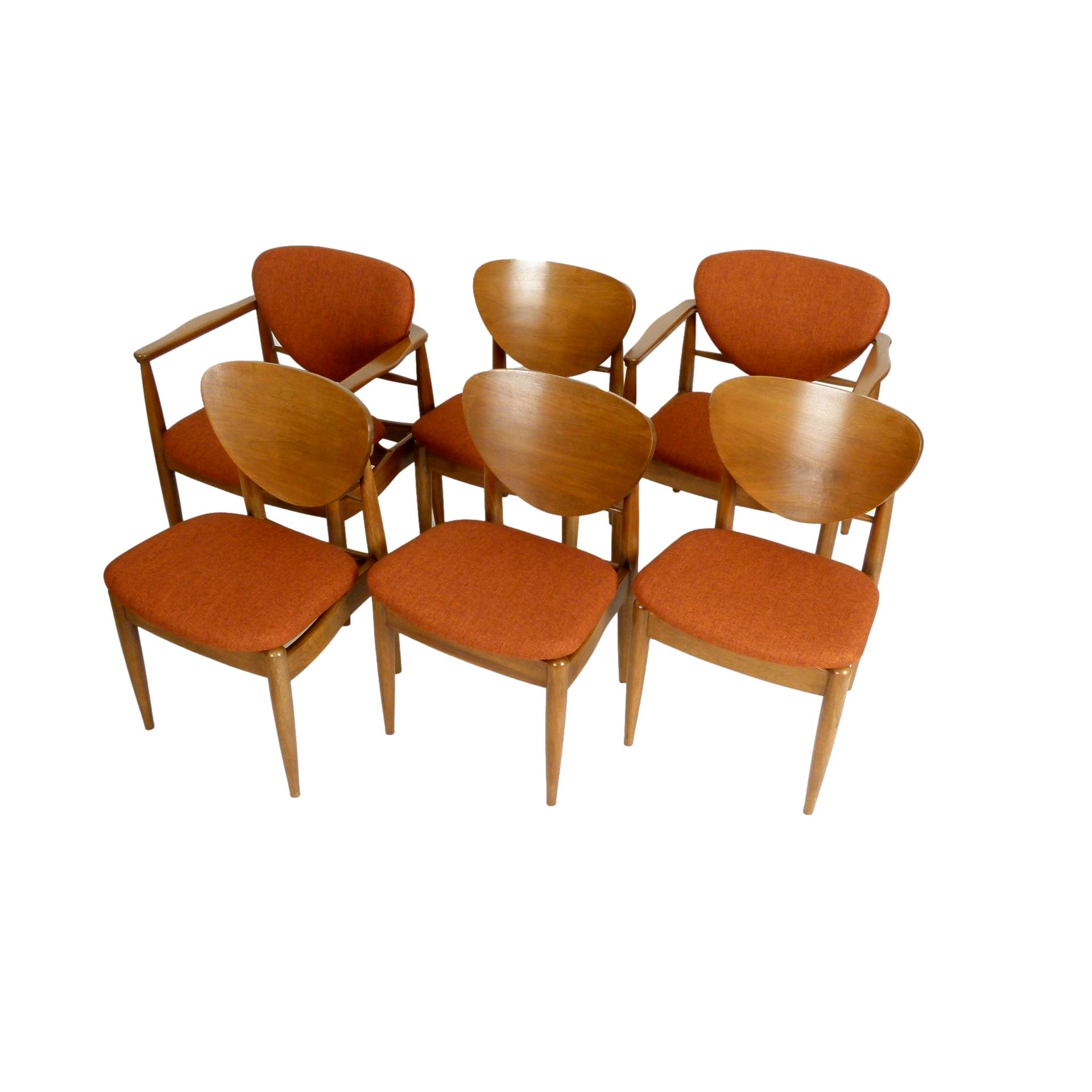Six Finn Juhl Style Dining Chairs at City Issue Atlanta