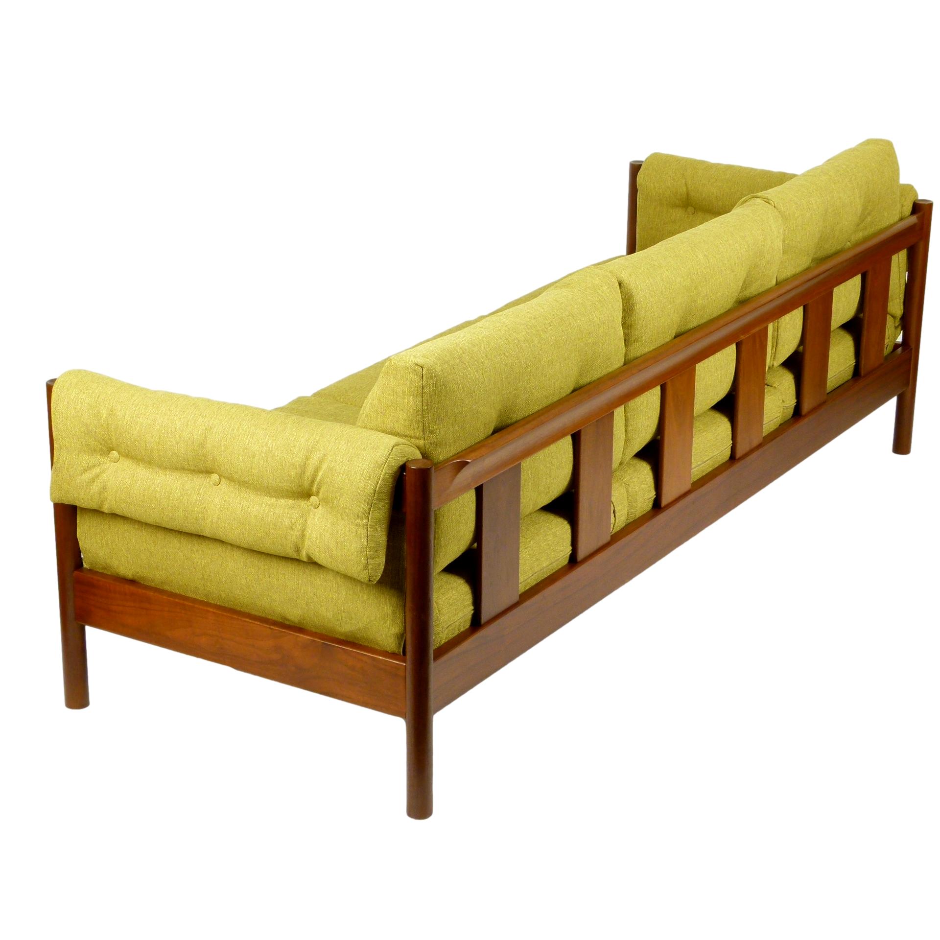 1960s Walnut Frame Sofa at City Issue Atlanta