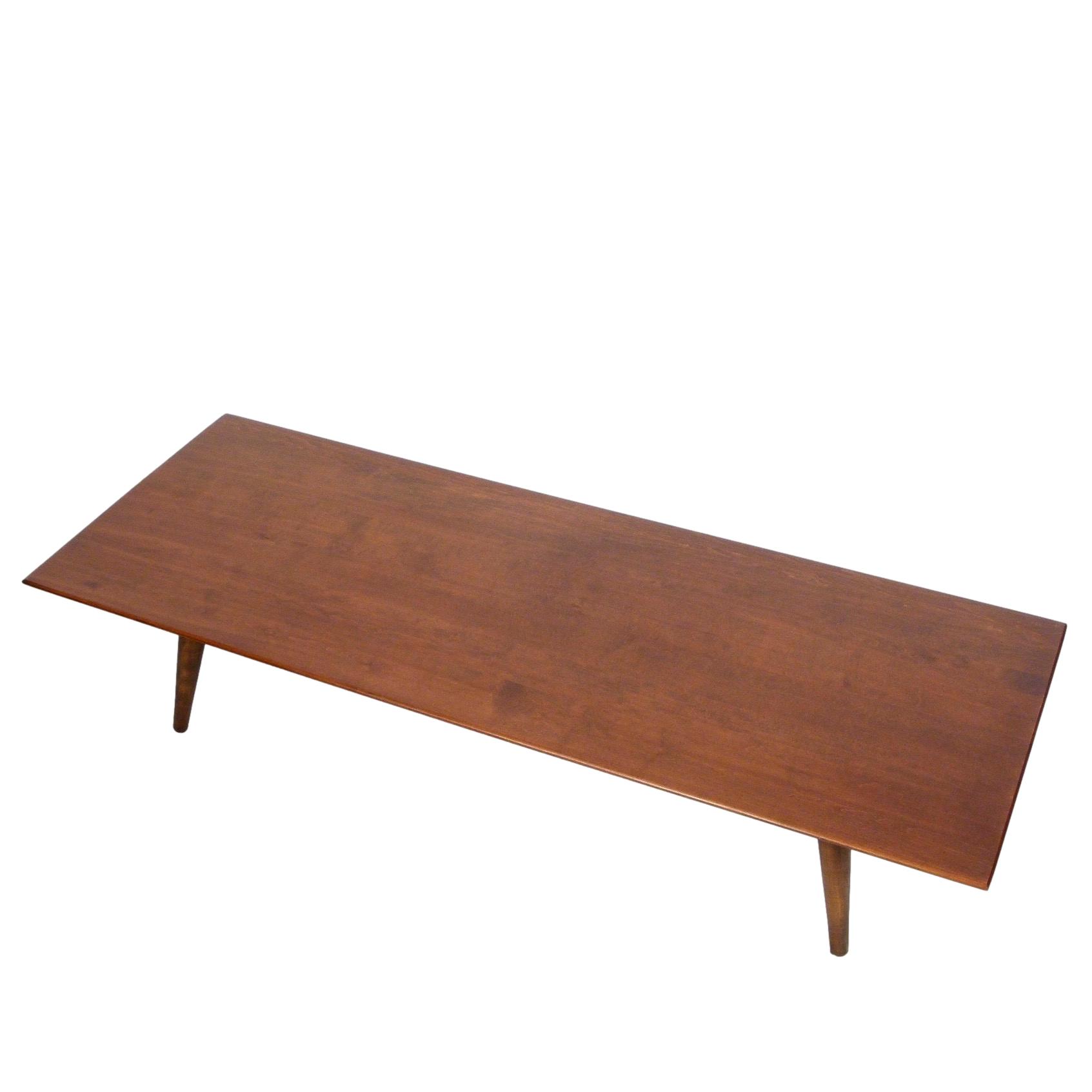 Paul McCobb Chest on Bench With Bookcase at City Issue Atlanta