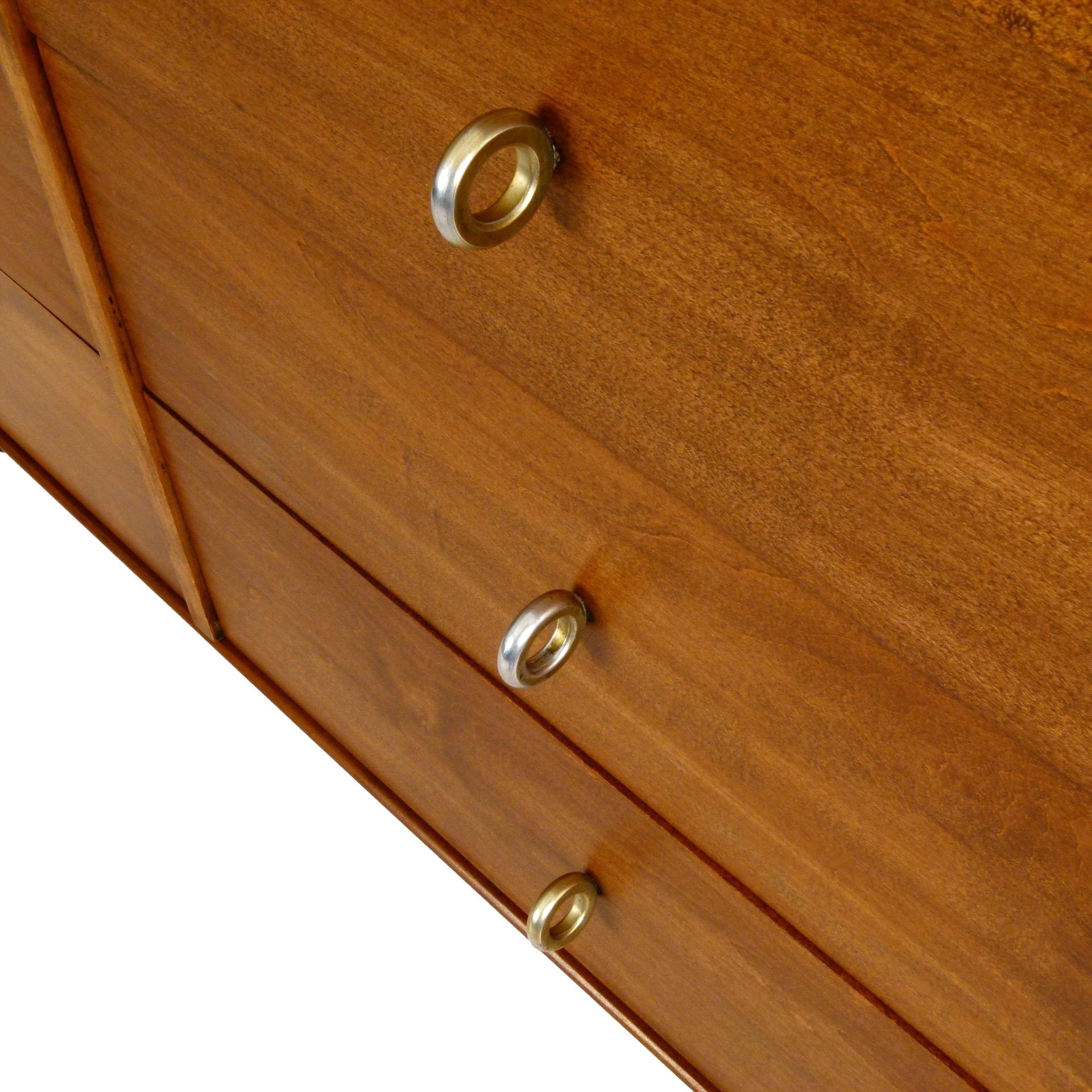 Paul McCobb Chest on Bench With Bookcase at City Issue Atlanta