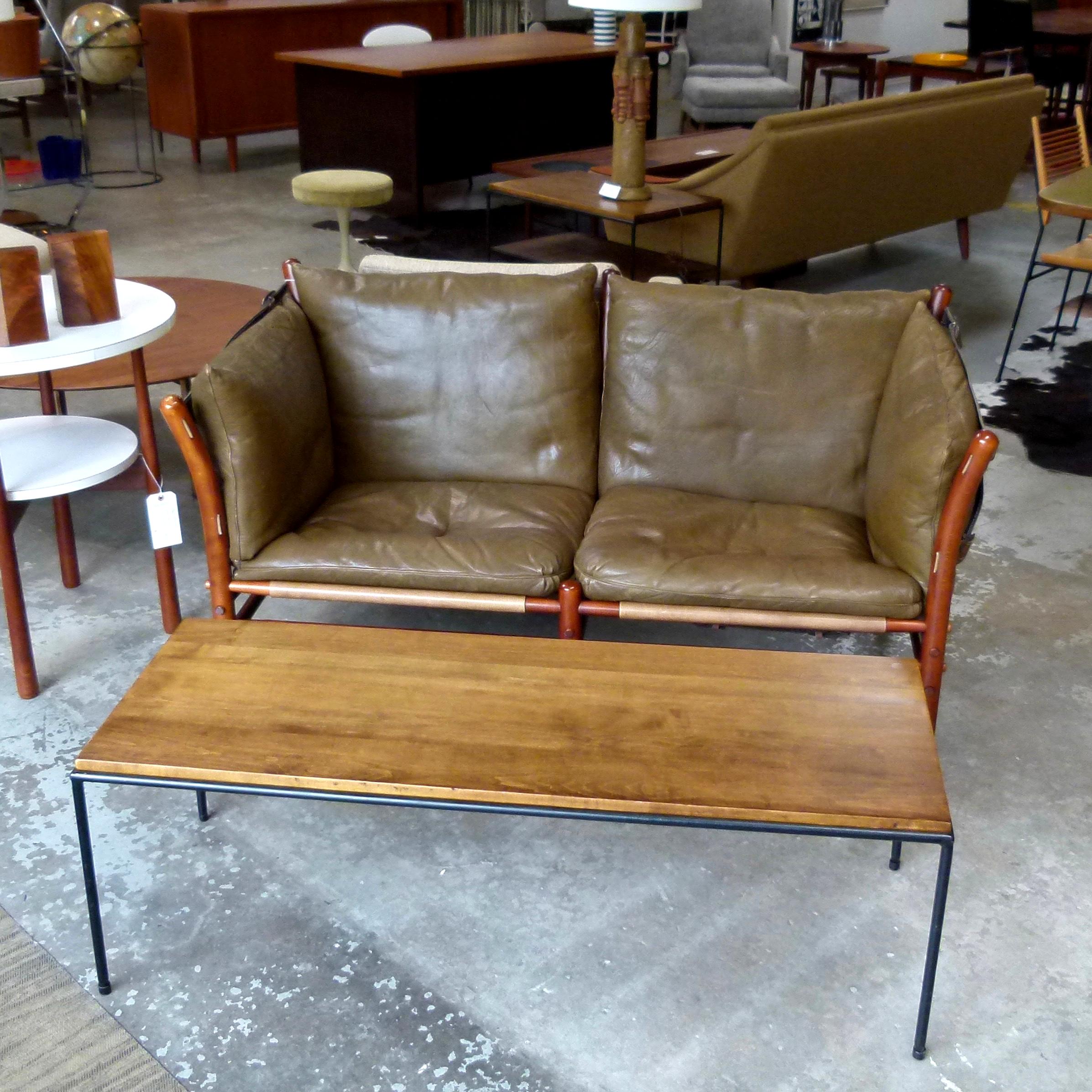 1950s Paul McCobb Coffee Table / Bench at City Issue Atlanta