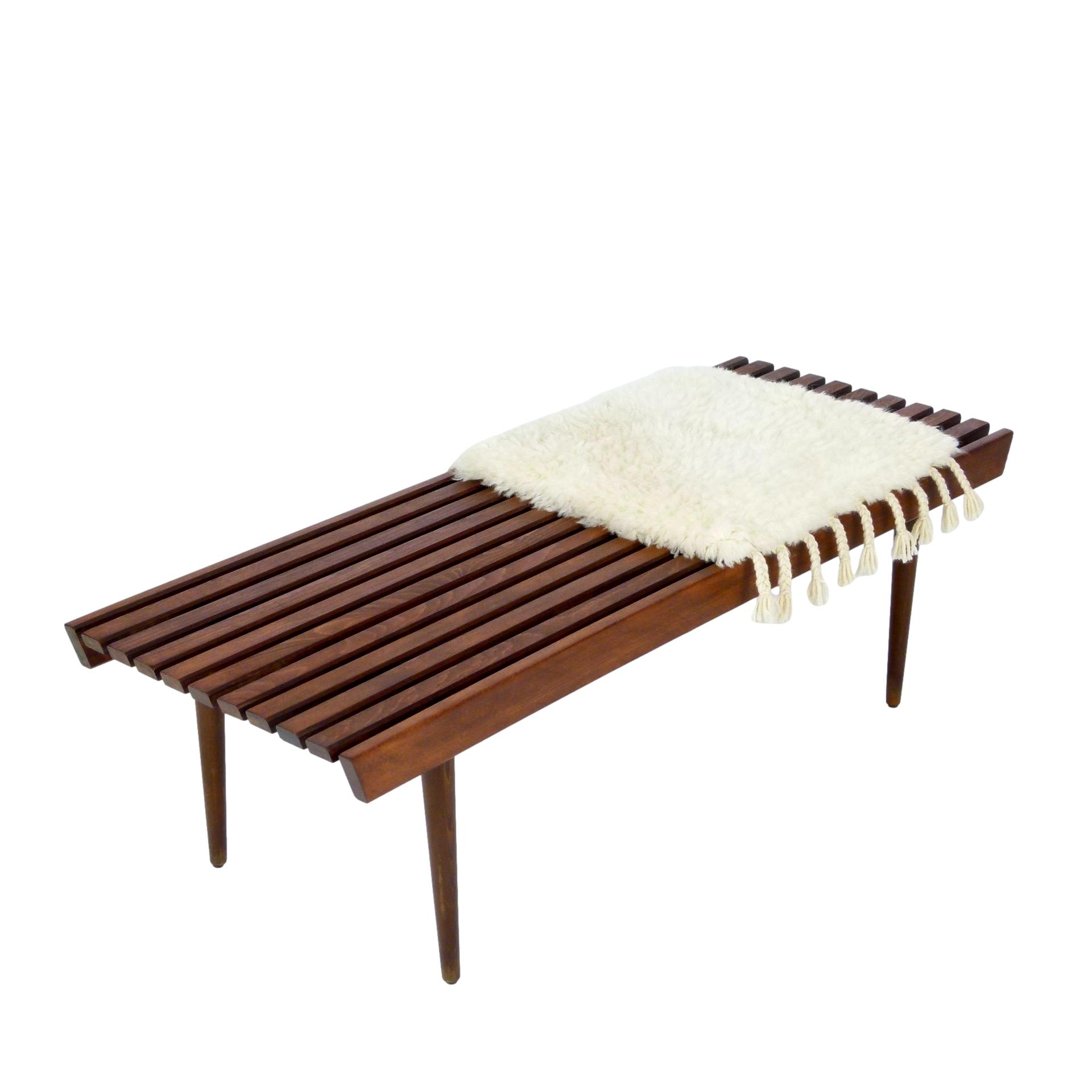 1960s Slat Style Table/Bench at City Issue Atlanta