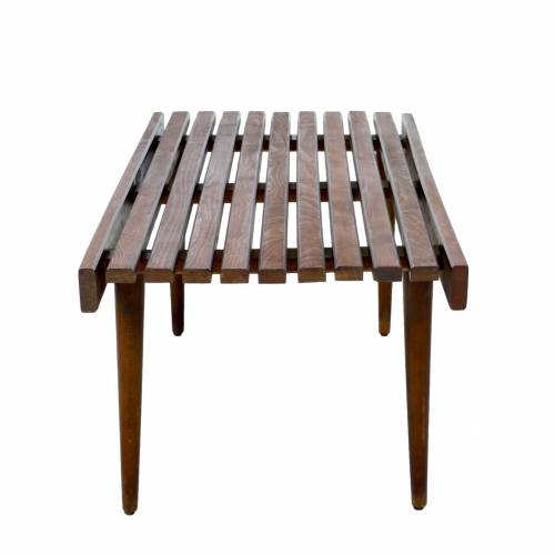 1960s Slat Style Table/Bench at City Issue Atlanta