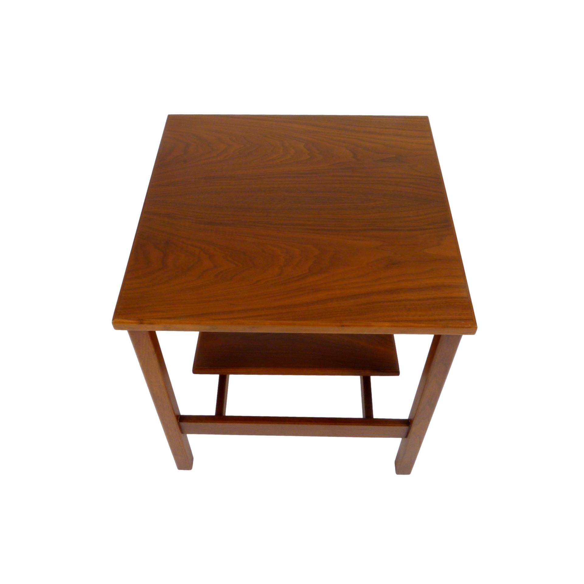 1970s Walnut Media Side Table at City Issue Atlanta