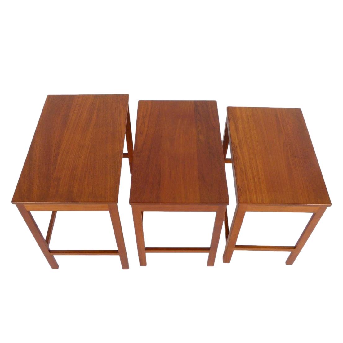 Hvidt And Nielsen Teak Nesting Tables at City Issue Atlanta