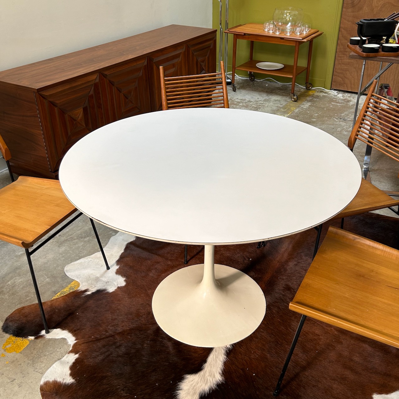 Early Knoll Tulip Dining Table at City Issue Atlanta