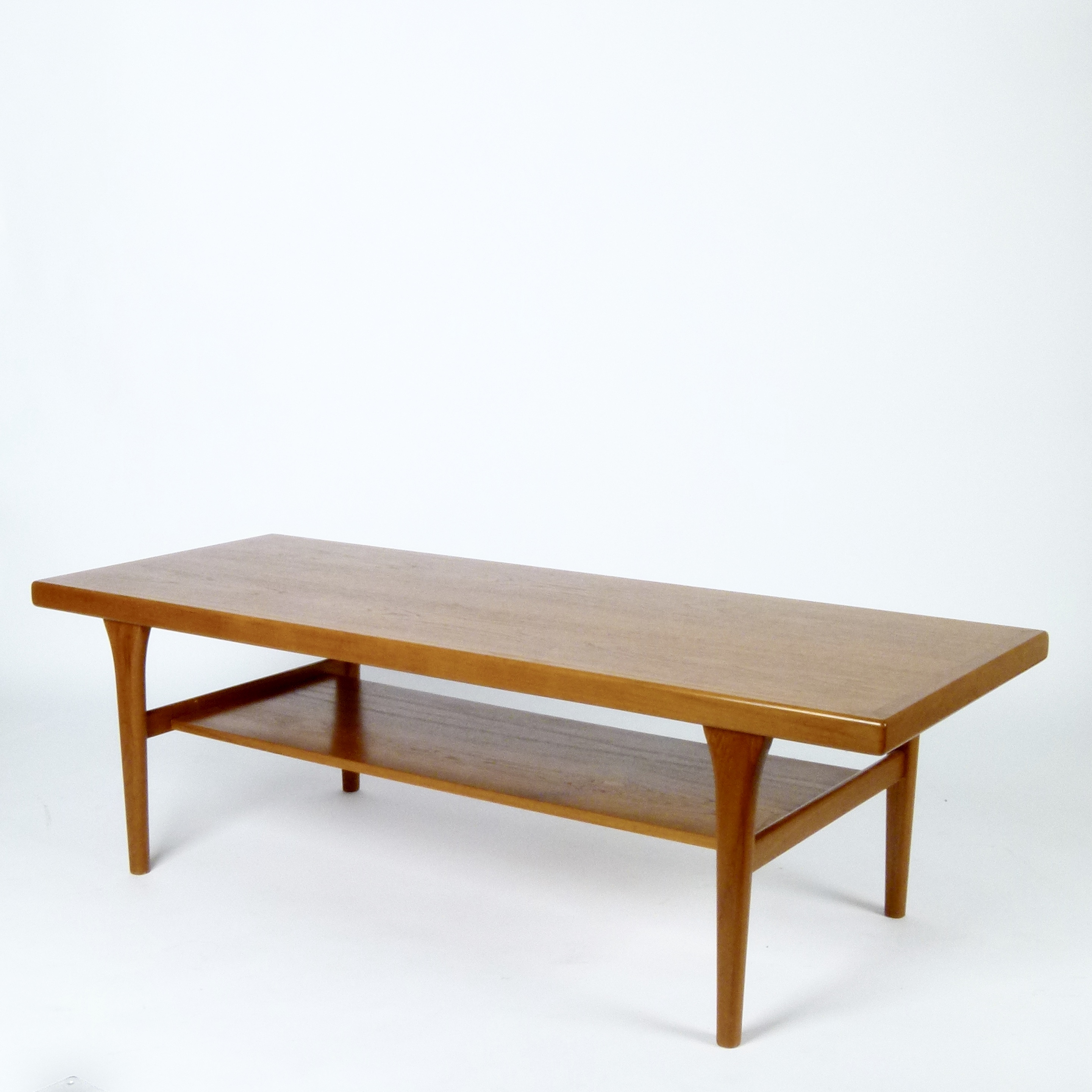 Simple Teak Coffee Table at City Issue Atlanta