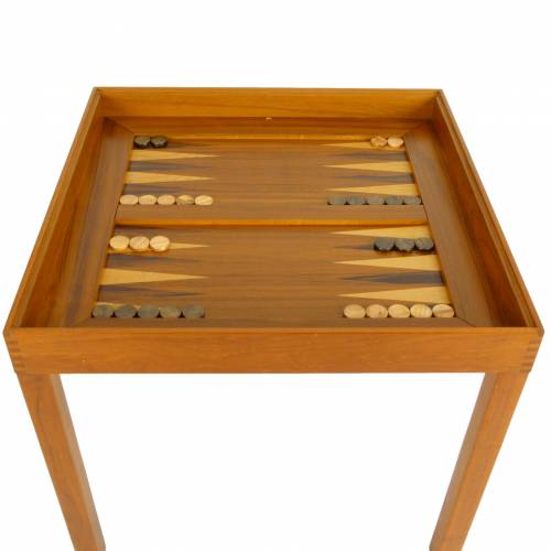 Teak Game Table by Skovby, Denmark at City Issue Atlanta