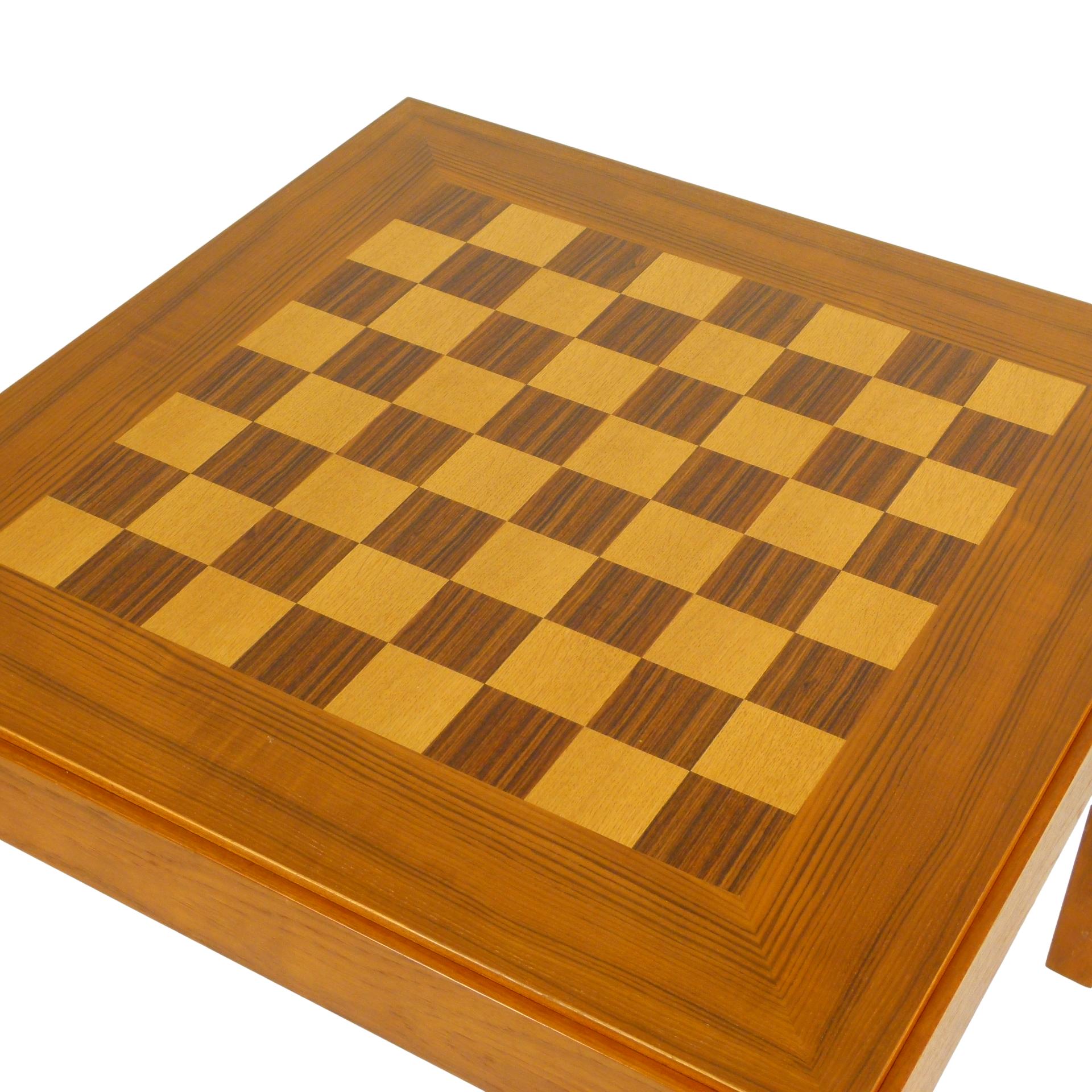 Teak Game Table by Skovby, Denmark at City Issue Atlanta