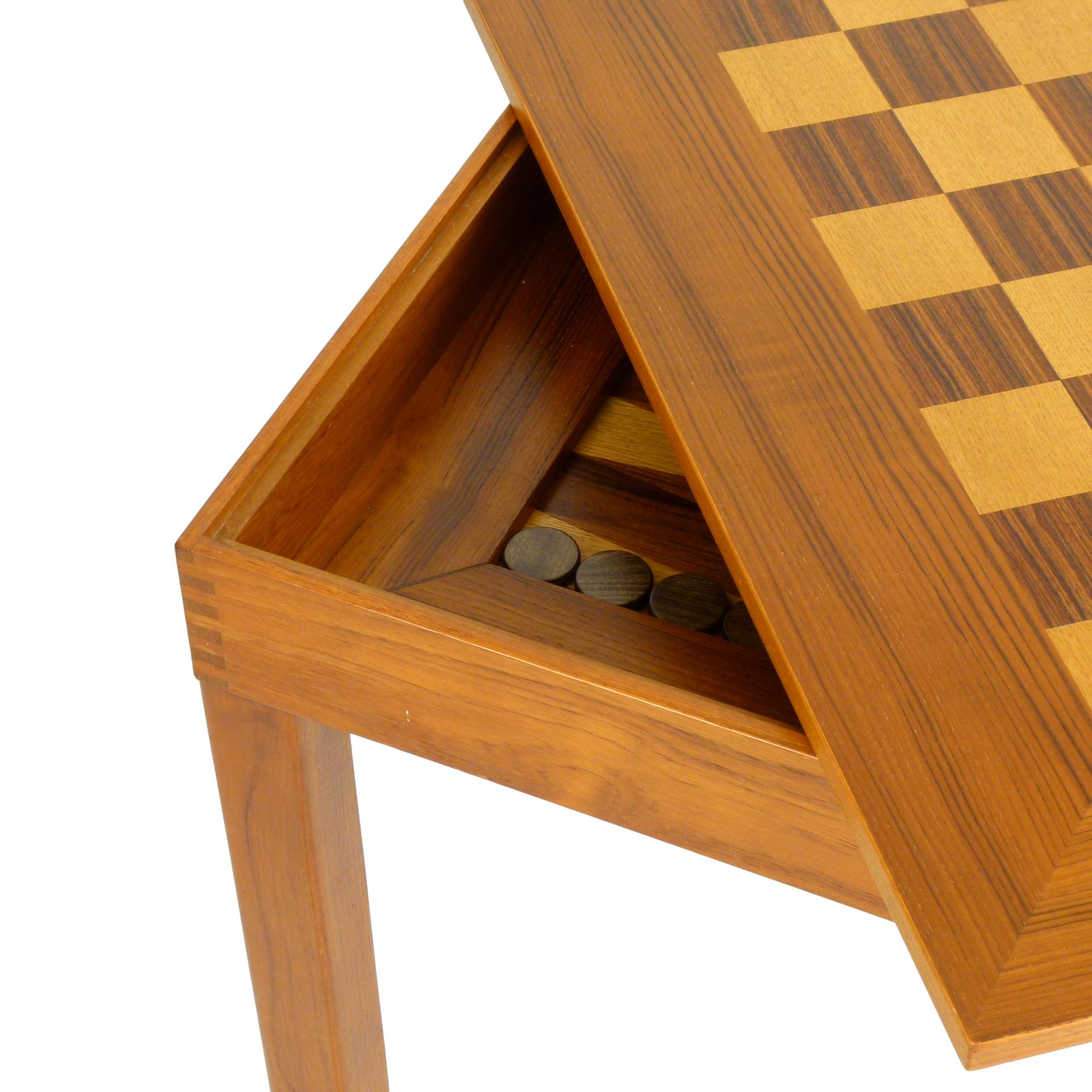 Teak Game Table by Skovby, Denmark at City Issue Atlanta