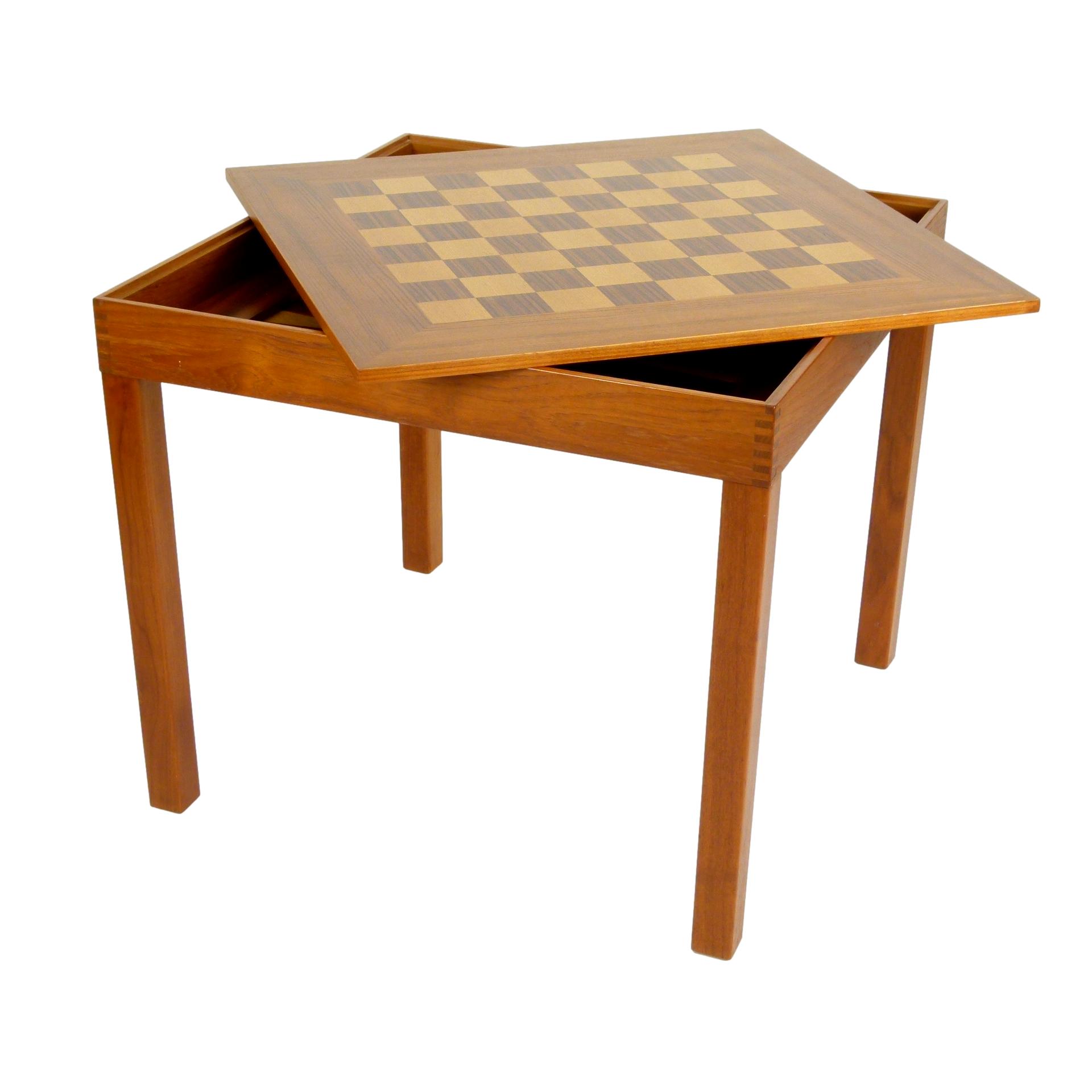 Teak Game Table by Skovby, Denmark at City Issue Atlanta
